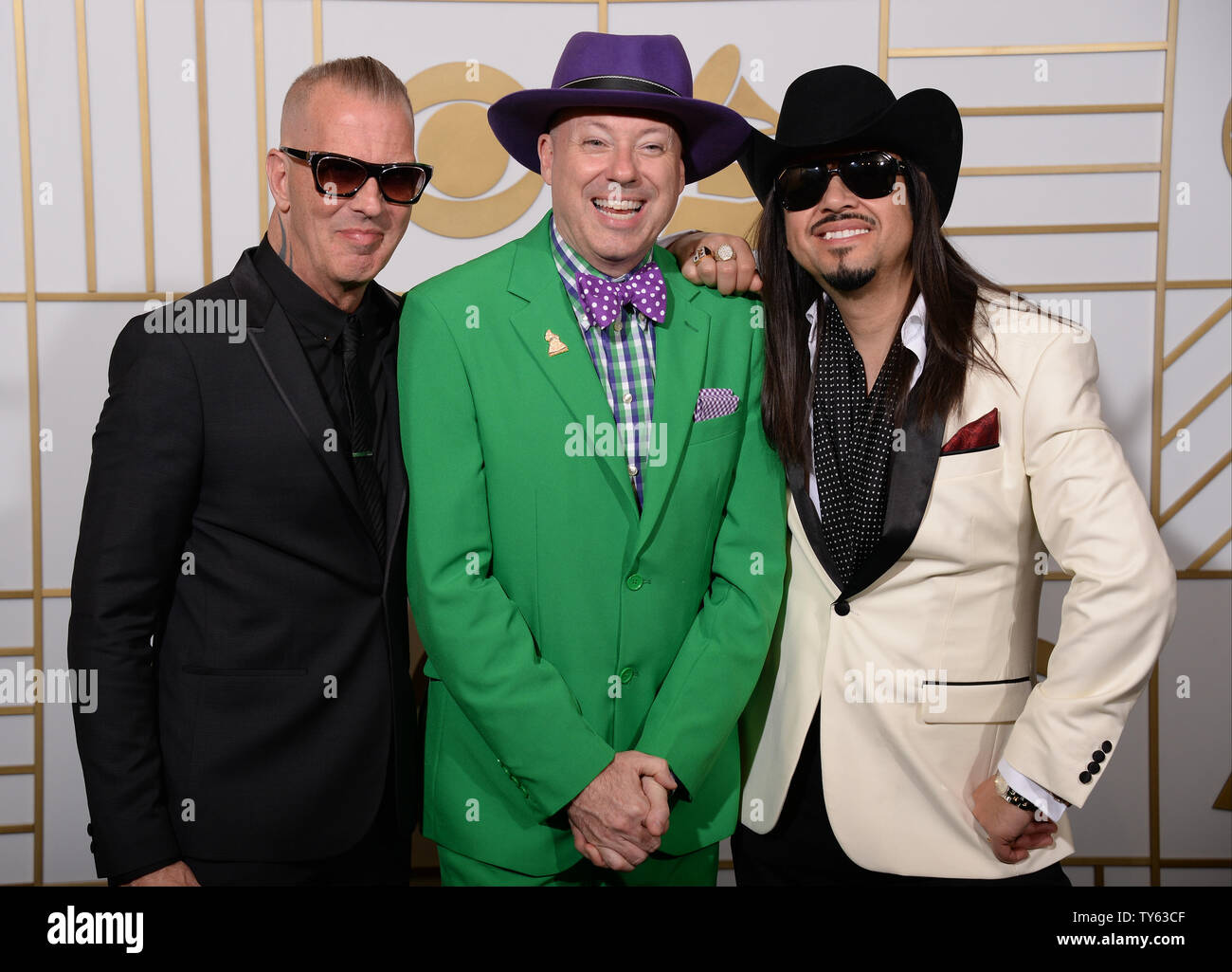 Musicians Paul Deakin, Jerry Dale McFadden and Eddie Perez of the ...