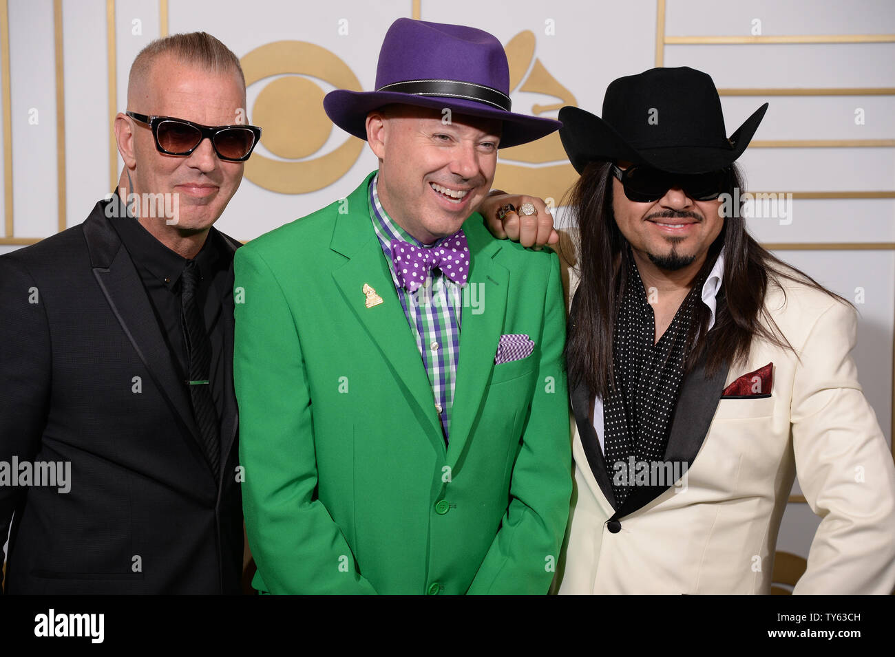 Musicians Paul Deakin, Jerry Dale McFadden and Eddie Perez of the ...