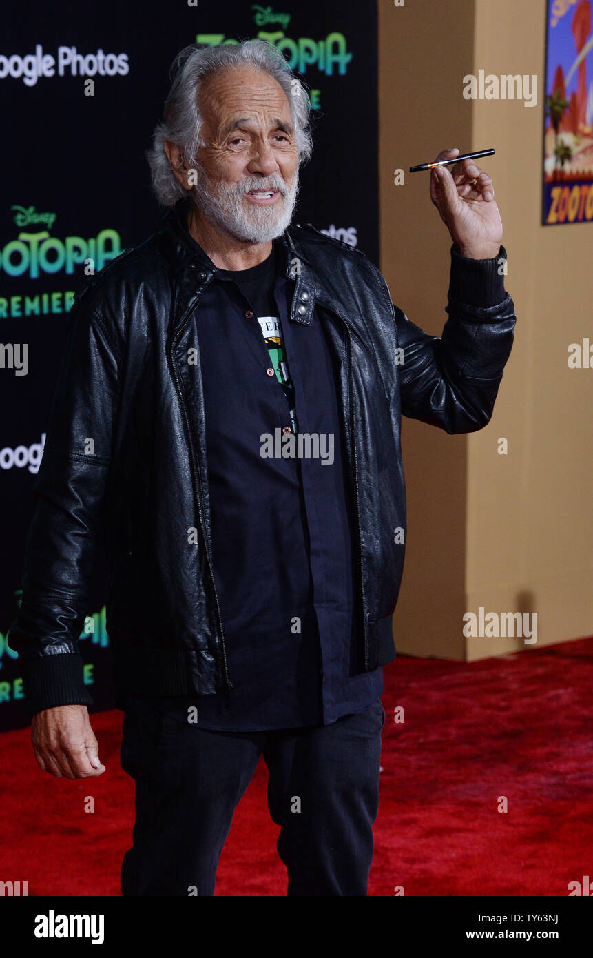 Cast member Tommy Chong, the voice of Yax in the animated motion ...
