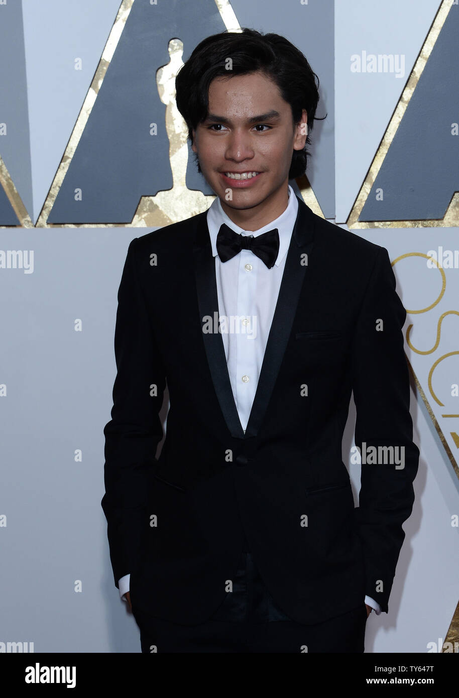 Actor Forrest Goodluck arrives on the red carpet for the 88th Academy ...
