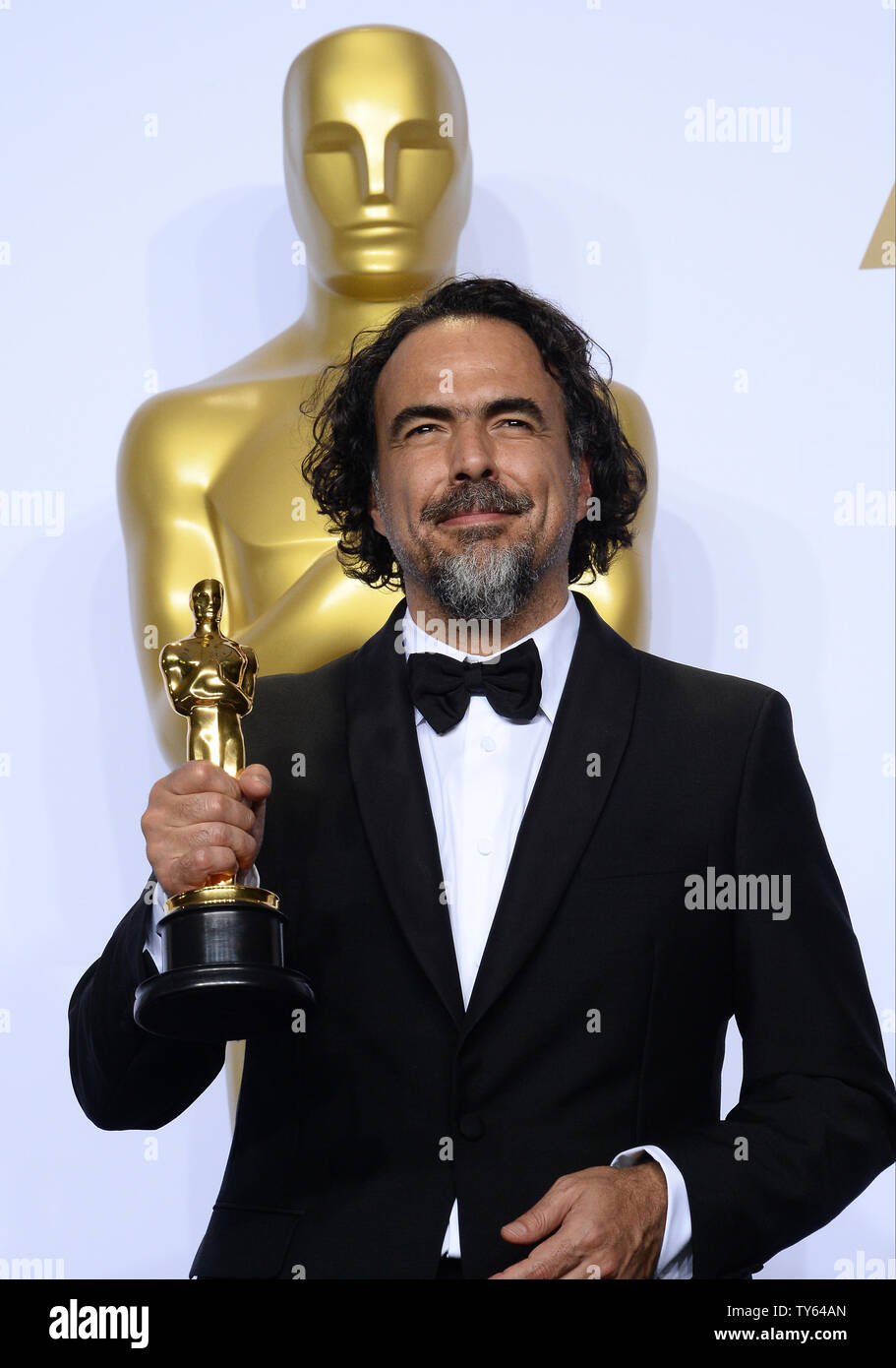 Director Alejandro G. Inarritu, winner of the Best Director award for ...