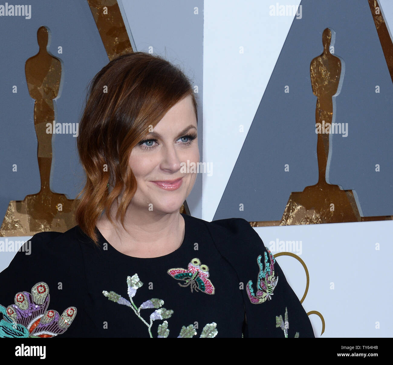Actress Amy Poehler arrives on the red carpet for the 88th Academy ...