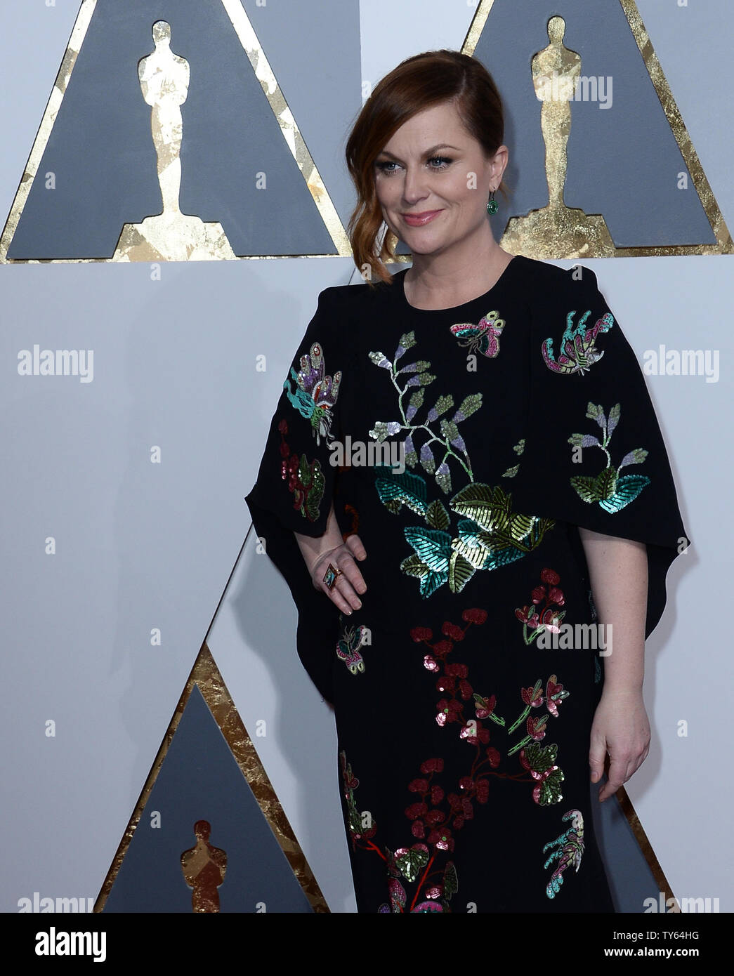 Actress Amy Poehler arrives on the red carpet for the 88th Academy ...