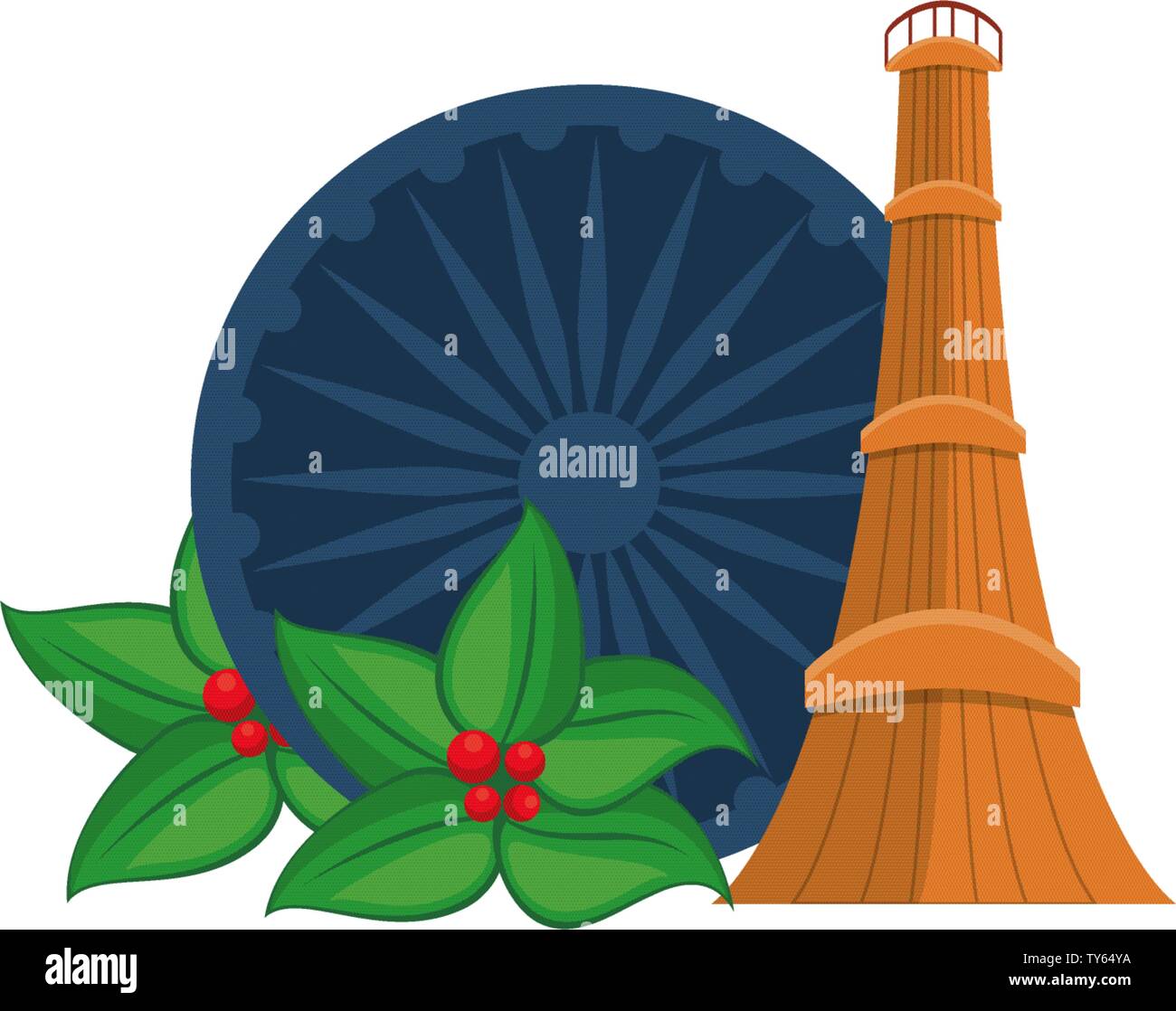 indian building monuments icon cartoon Stock Vector Image & Art - Alamy