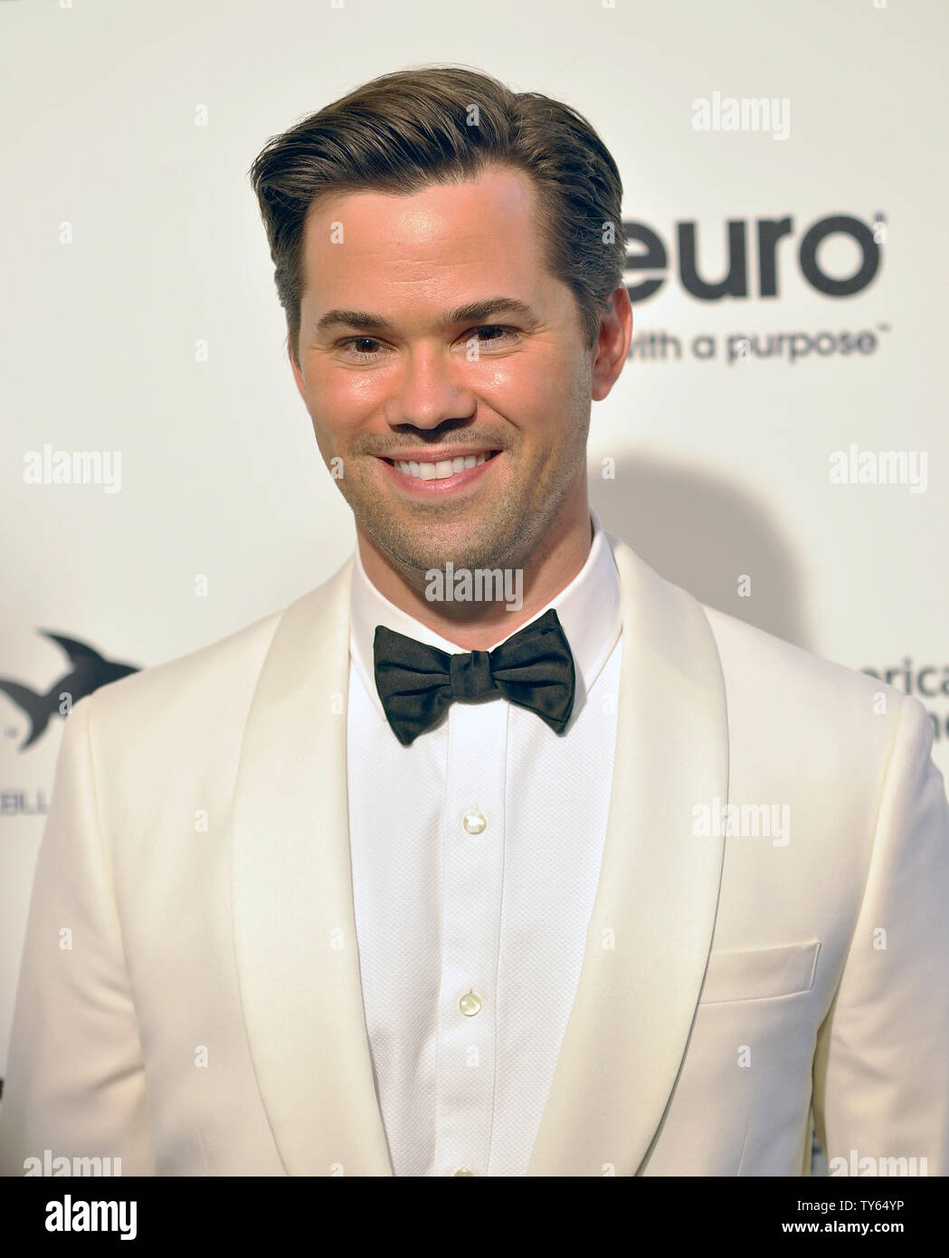 Andrew Rannells arrives at the Elton John Aids Foundation's 24th Annual ...