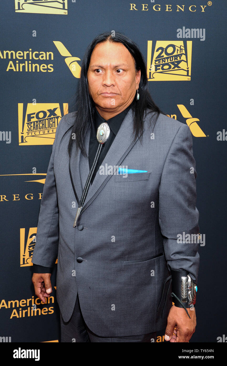 Actor Arthur Redcloud, from the film "The Revenant," attends the 20th ...