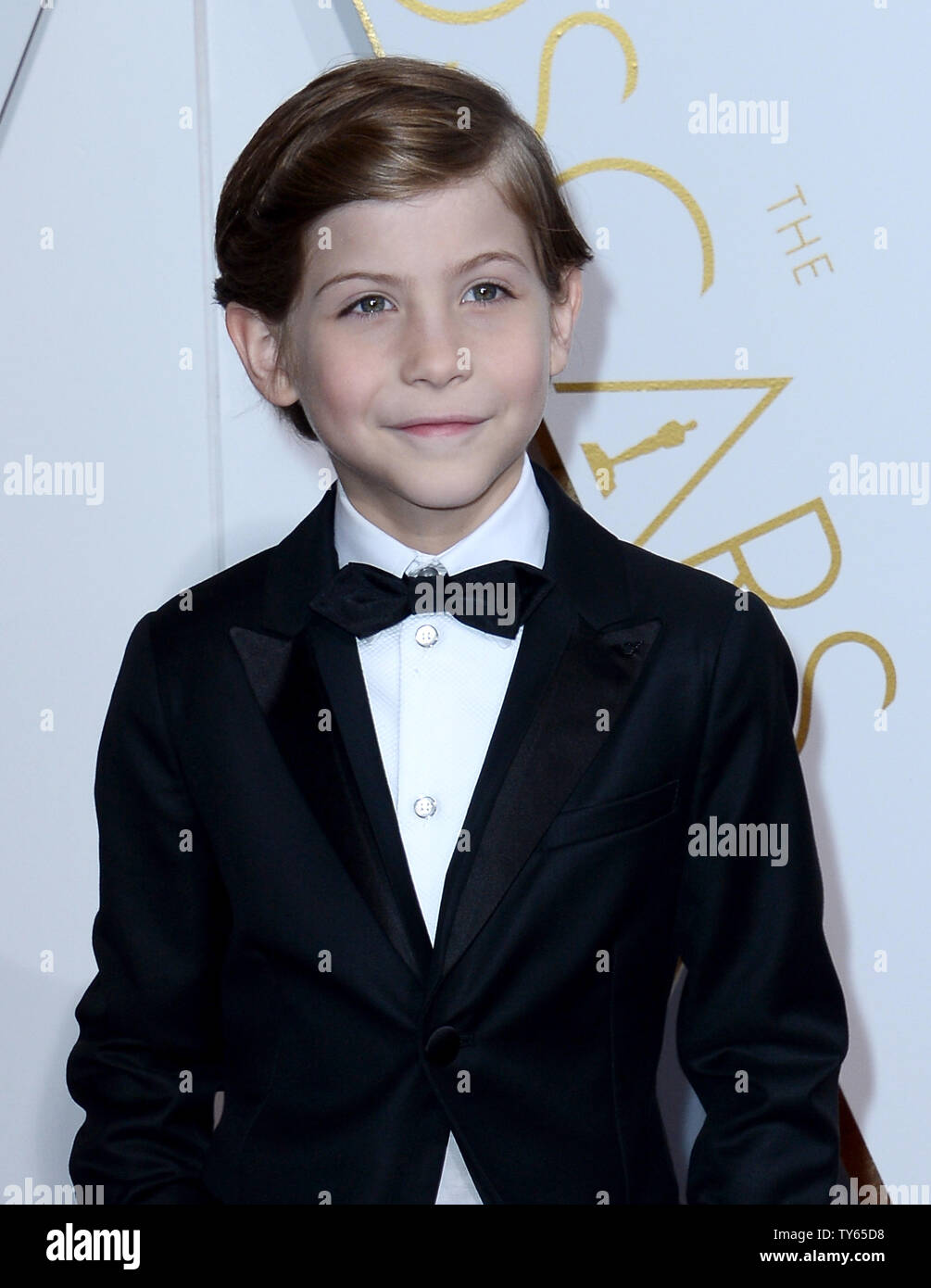 Actor Jacob Tremblay arrives on the red carpet for the 88th Academy ...