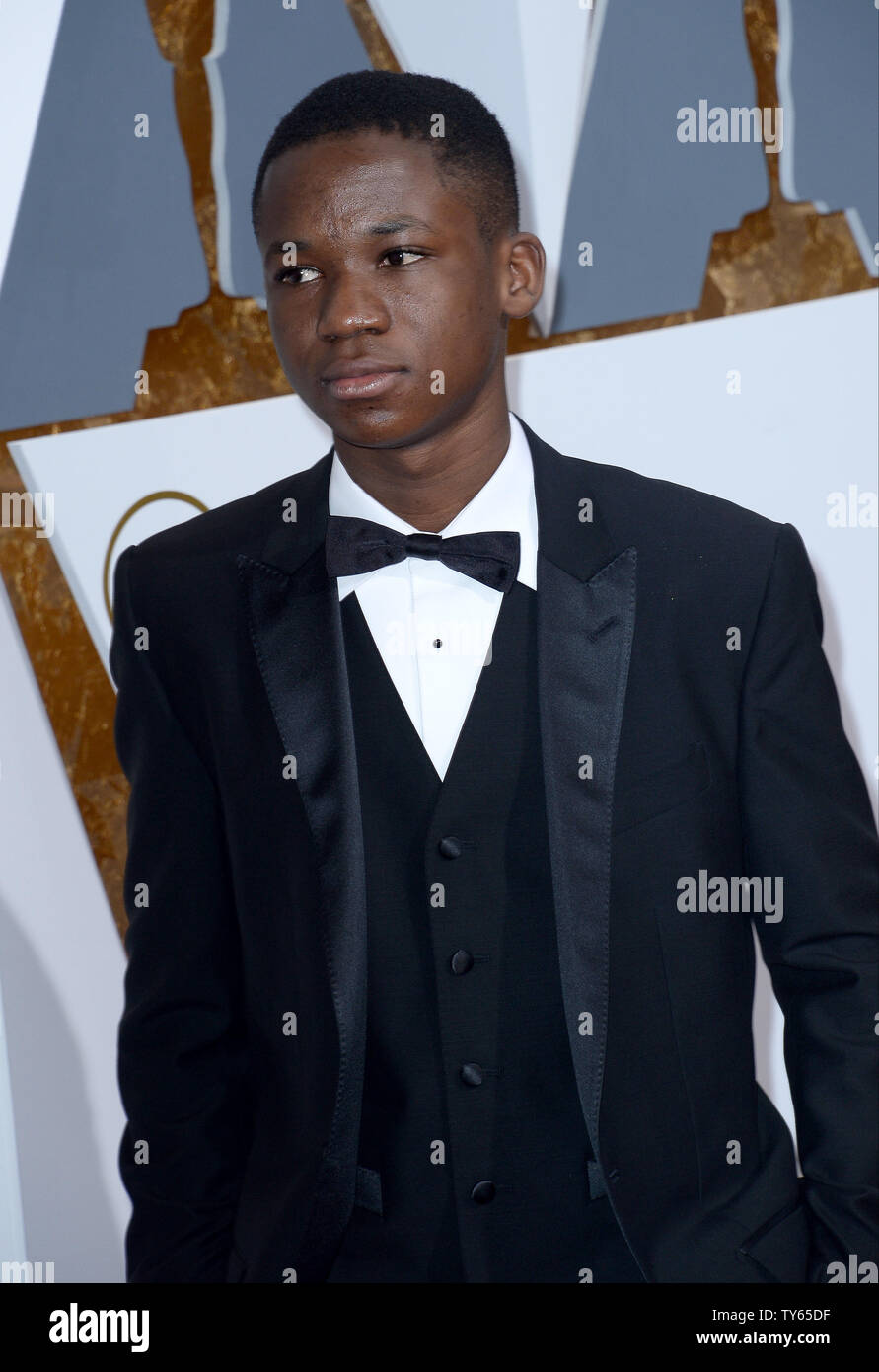 Actor Abraham Attah arrives on the red carpet for the 88th Academy ...