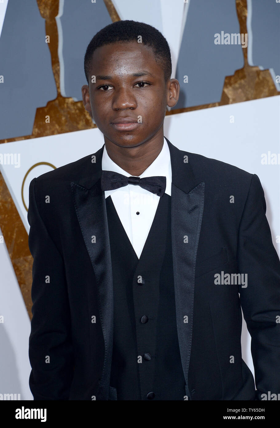 Actor Abraham Attah arrives on the red carpet for the 88th Academy ...