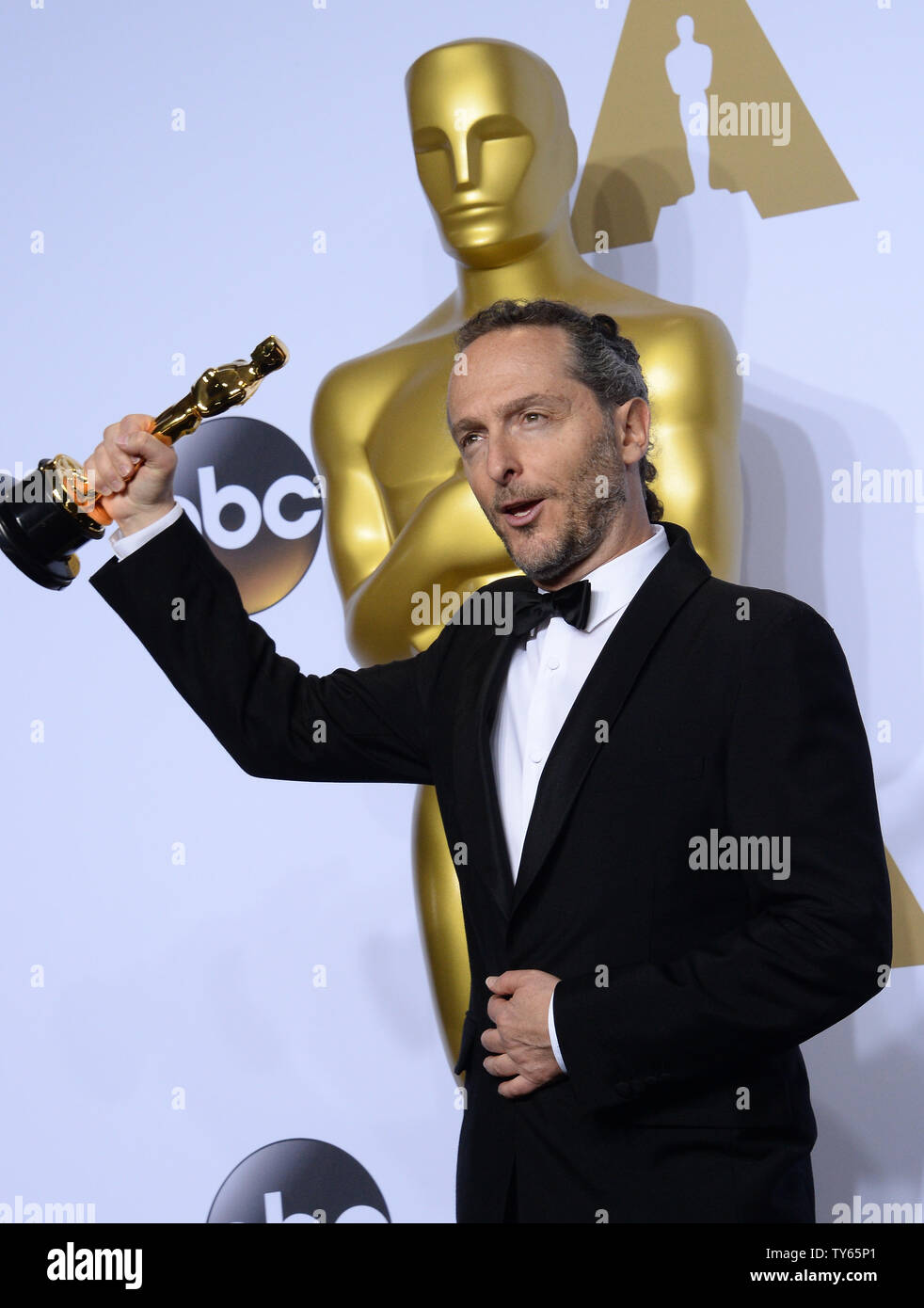 Cinematographer Emmanuel Lubeski, winner of the Best Cinematography ...