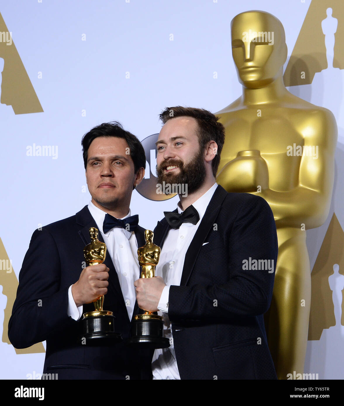 Shan Christopher Ogilvy, left, and Benjamin Cleary, winners for Best ...