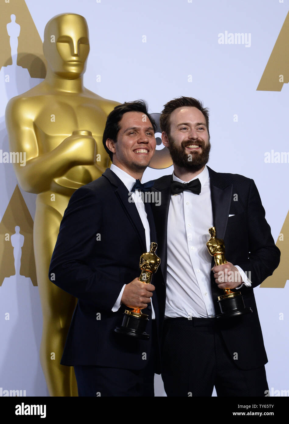 Shan Christopher Ogilvy, left, and Benjamin Cleary, winners for Best ...