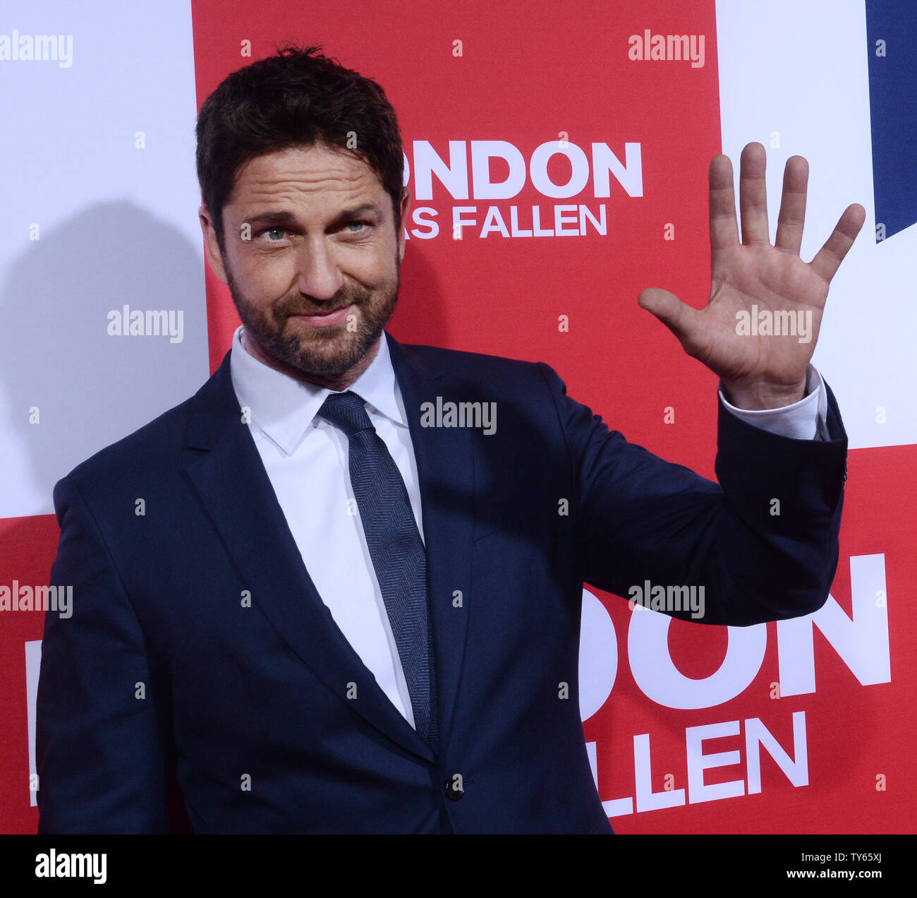 Cast member Gerard Butler attends the premiere of the motion picture ...