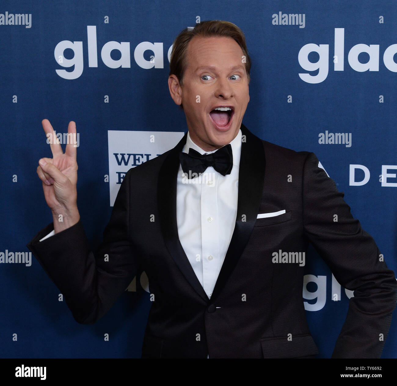 Actor Scott Turner Schofield attends the 27th annual GLAAD Media Awards ...