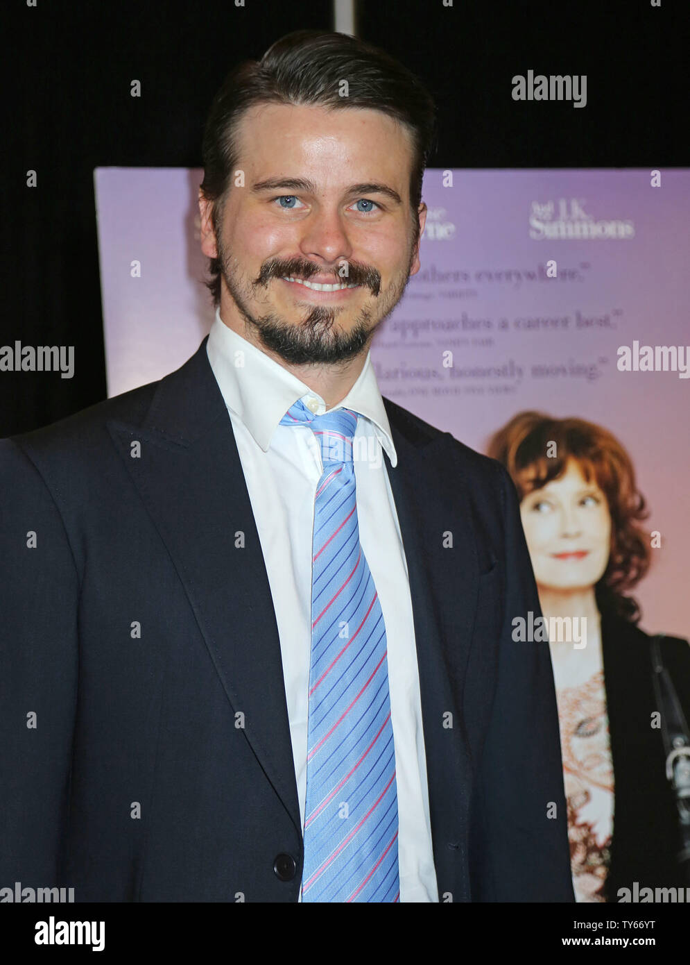 Jason Ritter arrives at the premiere of the film "The Meddler" in Los ...