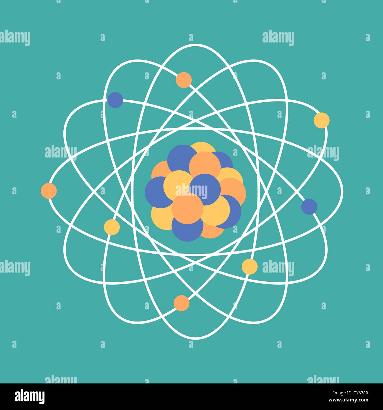 Symbolatom Stock Vector Images - Alamy