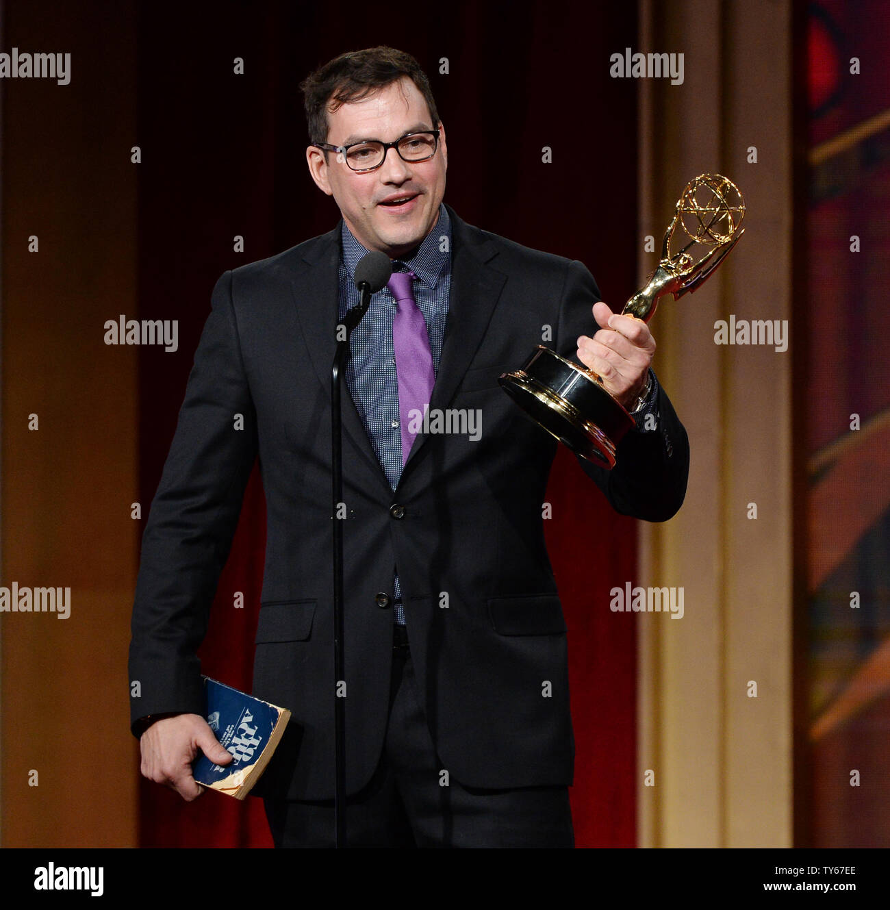 Tyler Christopher poses accepts the Outstanding Lead Actor in a Drama ...
