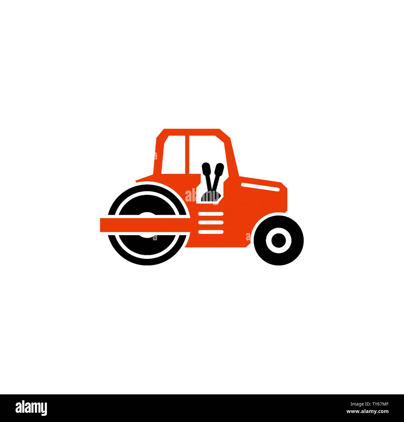Heavy vehicle related icon on background for graphic and web design ...