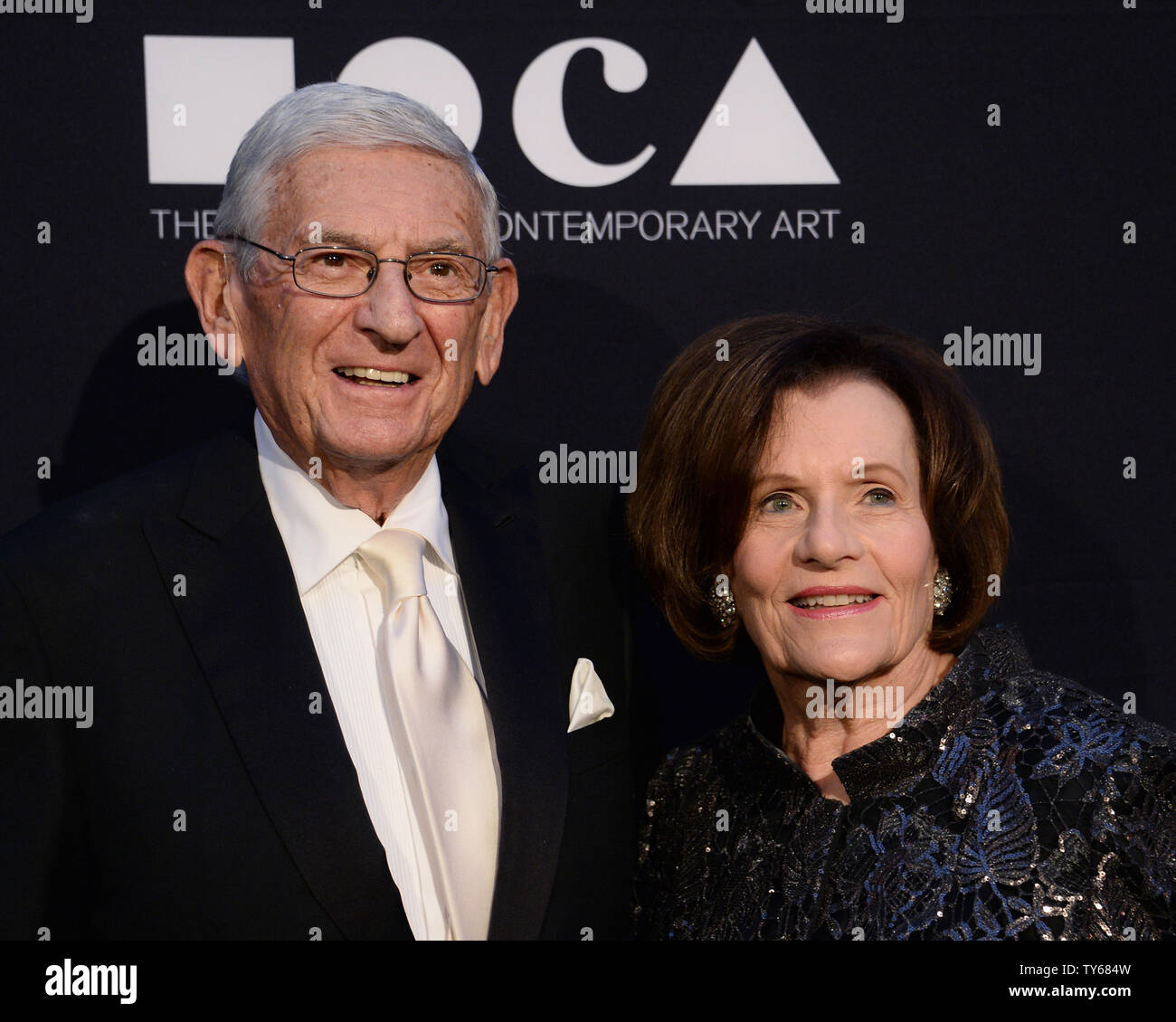 Entrepreneur Eli Broad and his wife Edythe Broad attend the 37th annual ...