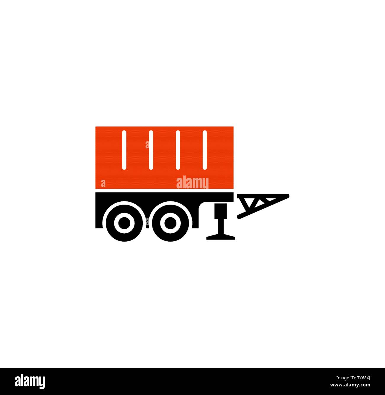 Heavy vehicle related icon on background for graphic and web design ...