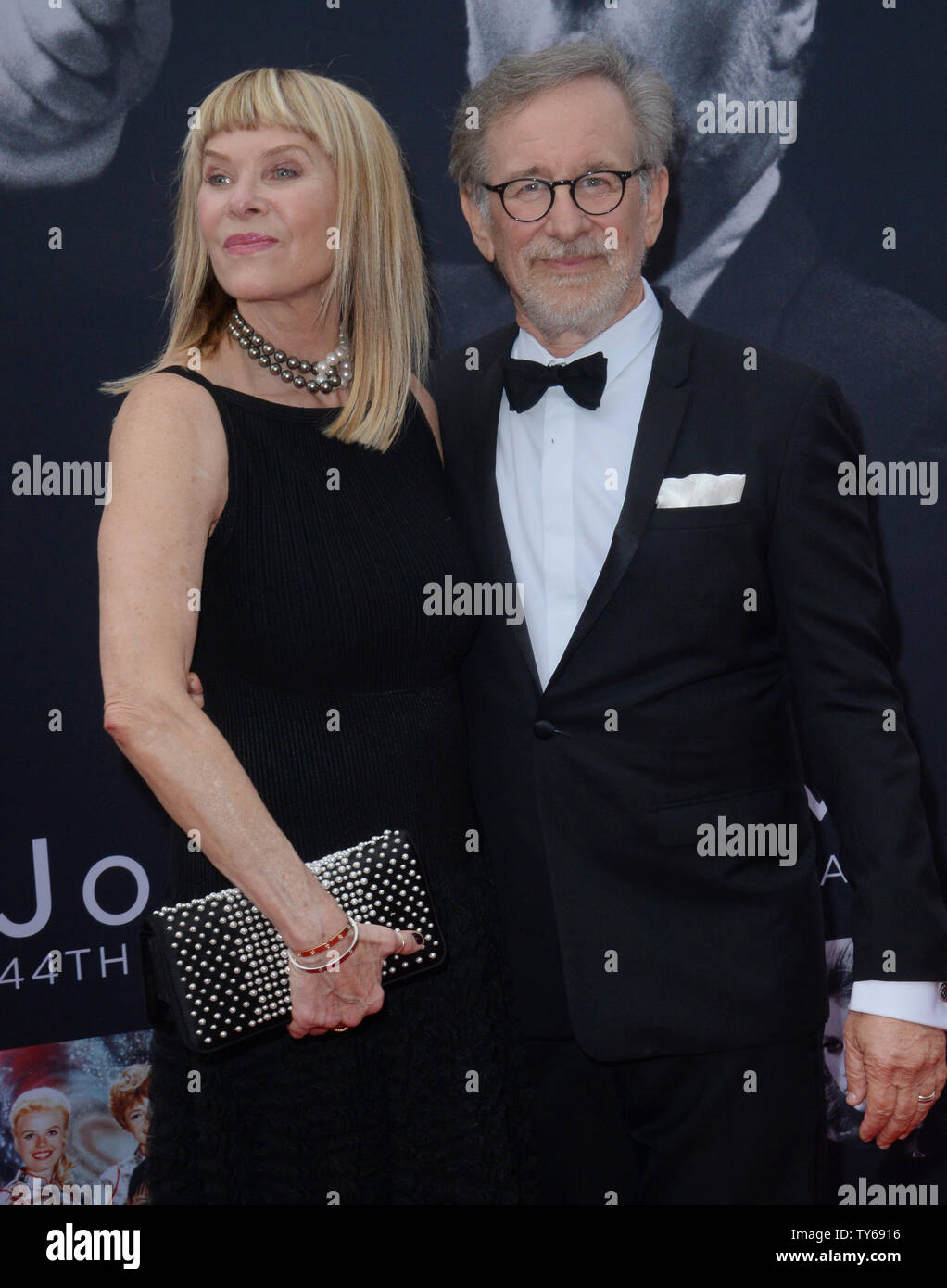 Director Steven Spielberg and his wife, actress Kate Capshaw attend ...