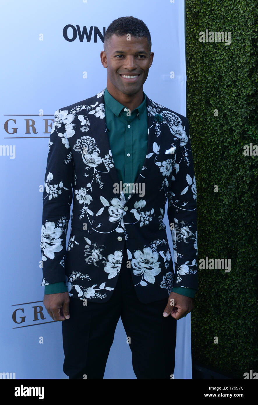 Actor Benjamin Patterson attends the premiere of OWN's new drama series "Greenleaf" at The Lot ...