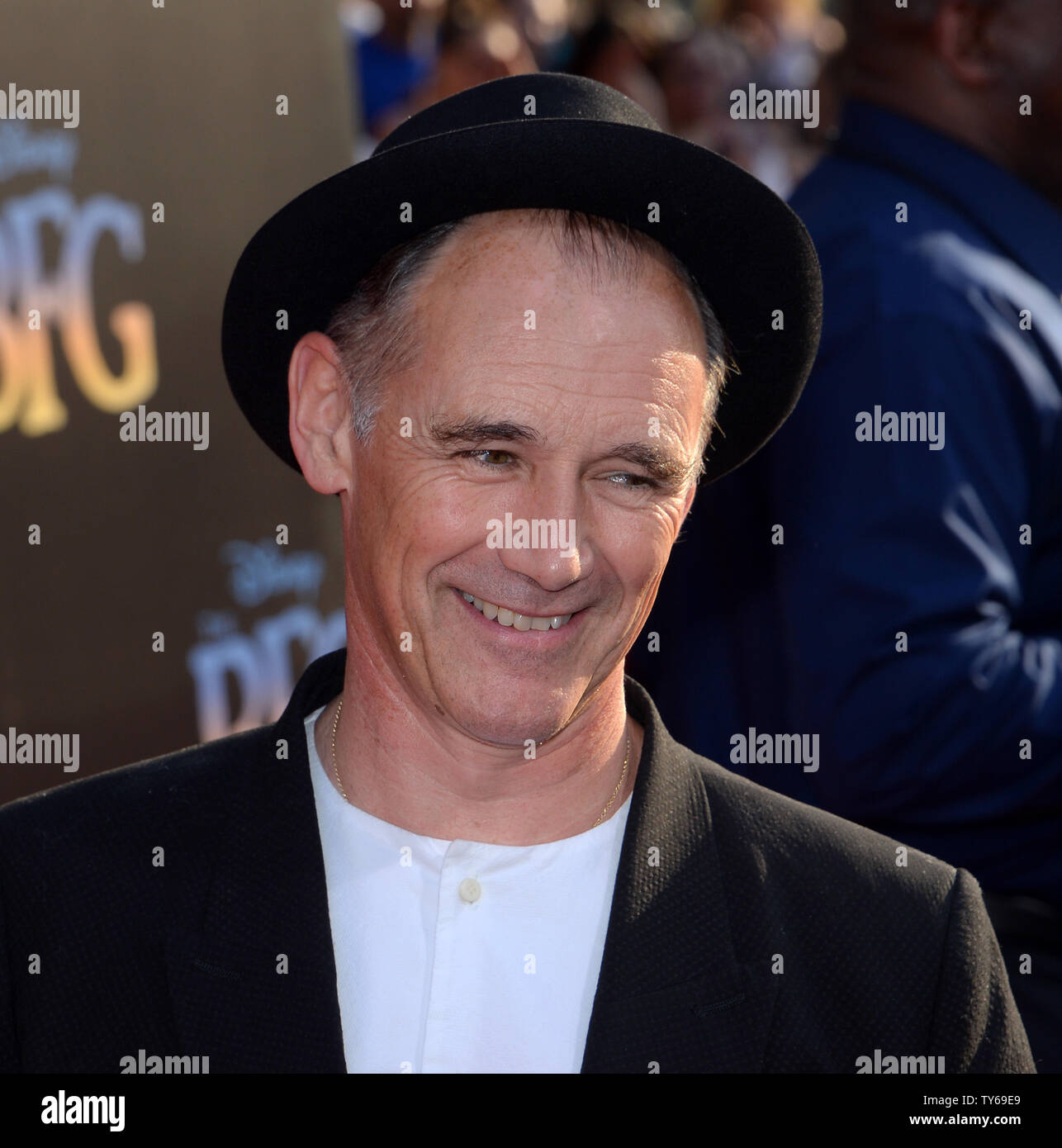 Cast member Mark Rylance attends the premiere of the motion picture ...