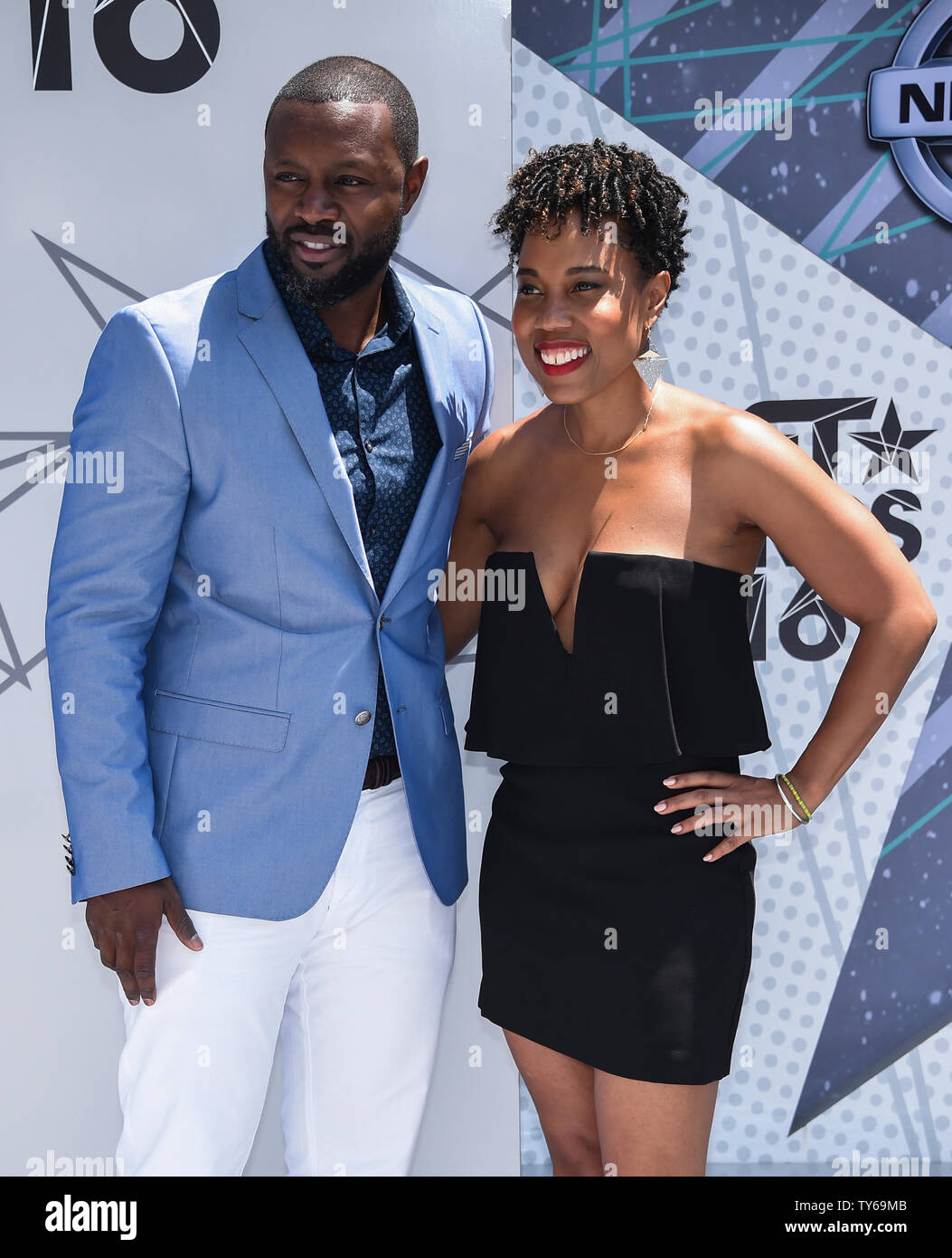 (L-R) Producers Rob Hardy and Mitzi Miller attend the 16th annual BET ...