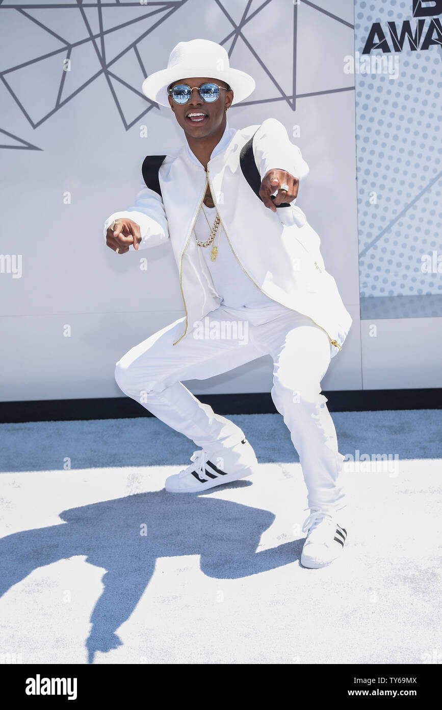 Rapper Silento attends the 16th annual BET Awards at Microsoft Theater ...