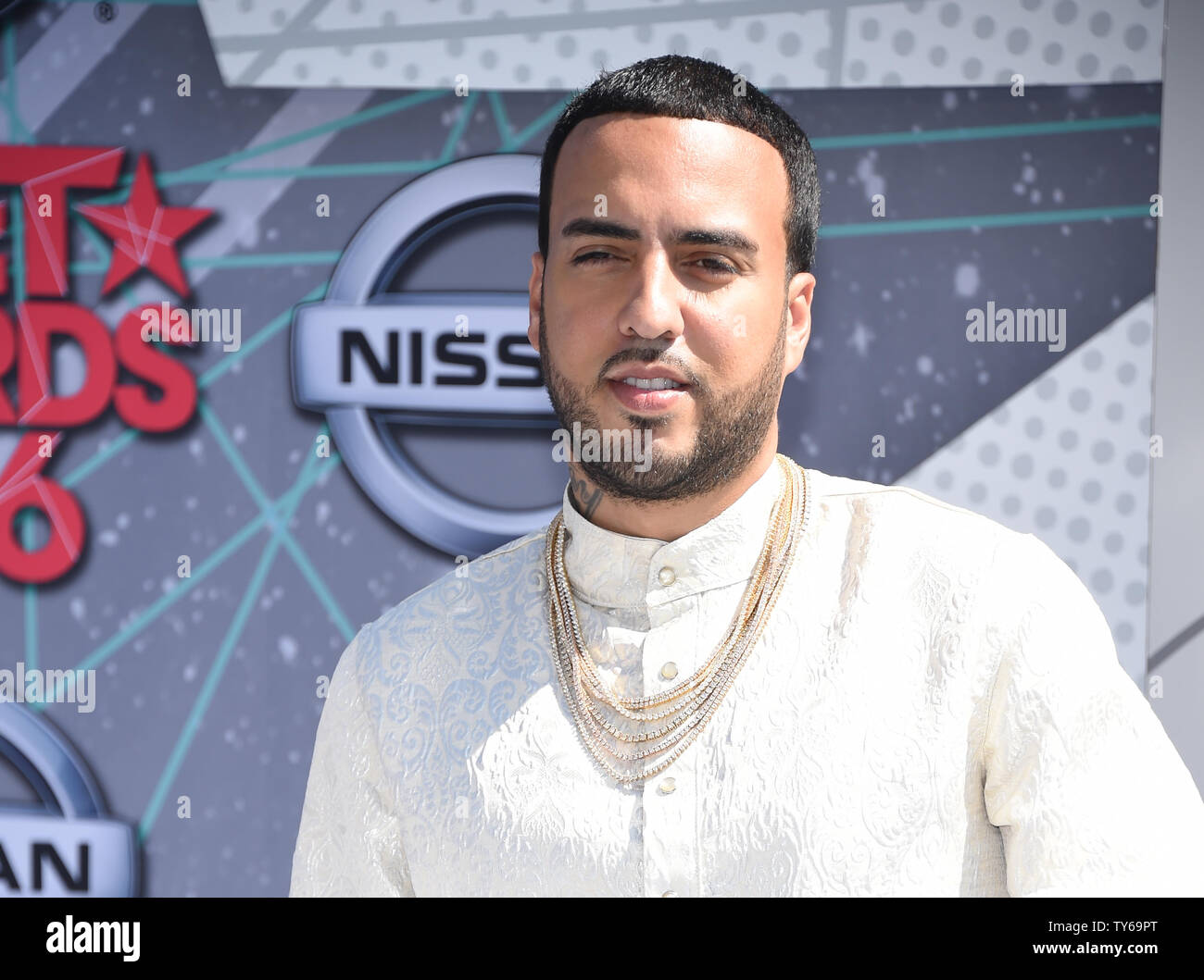 Rapper French Montana attends the 16th annual BET Awards at Microsoft ...