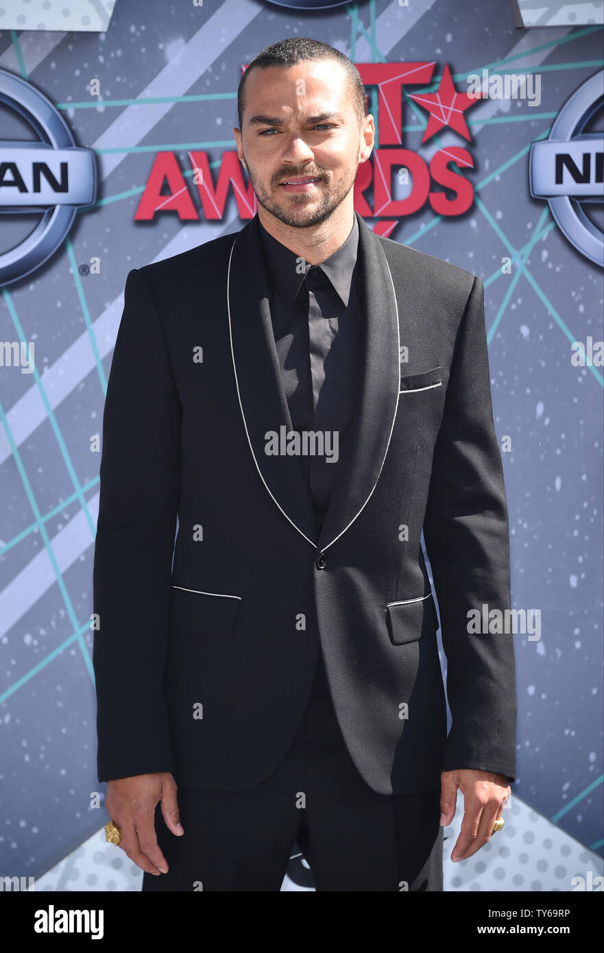 Actor Jesse Williams attends the 16th annual BET Awards at Microsoft ...