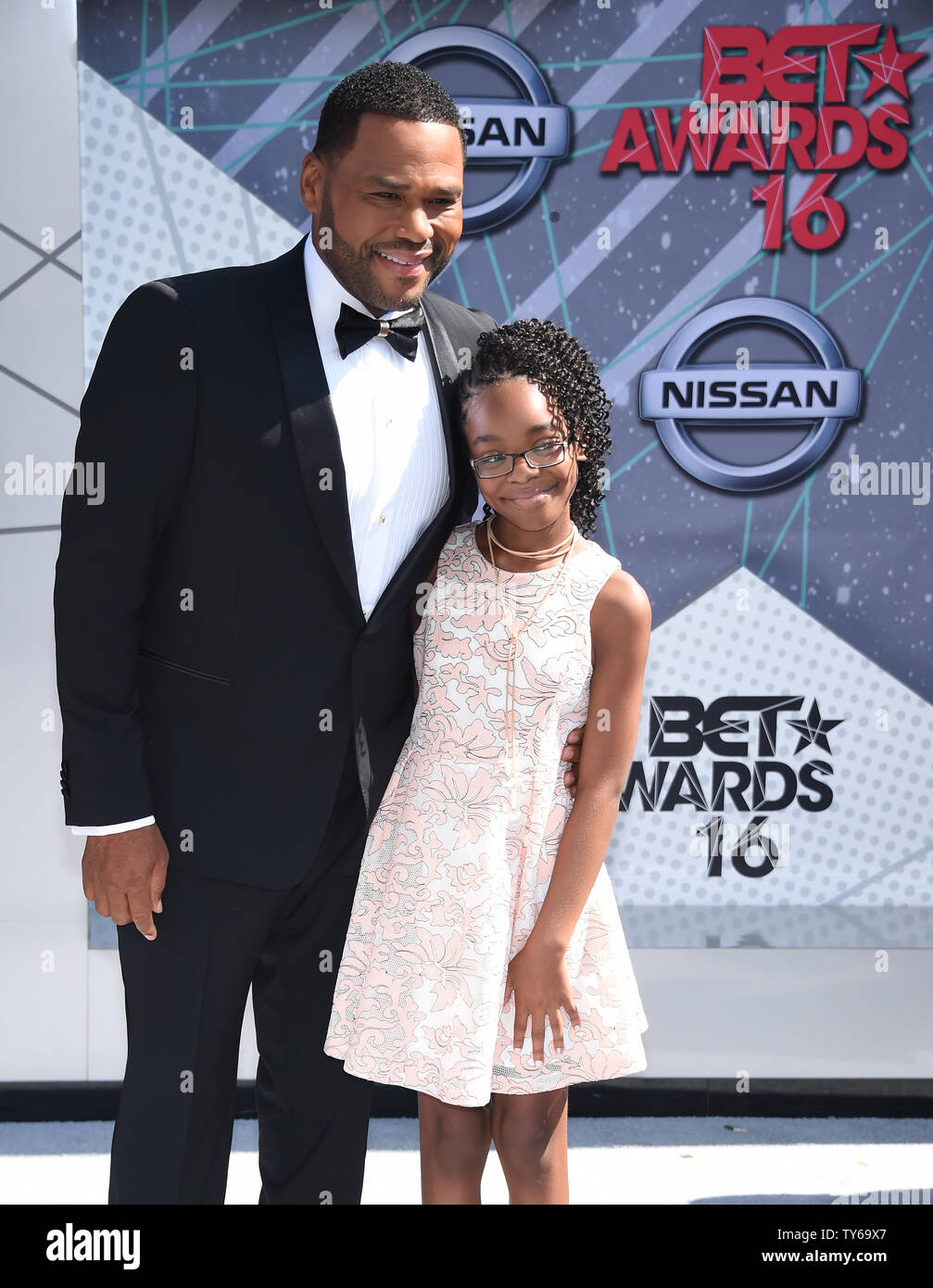 (L-R) Actors Anthony Anderson and Marsai Martin attend the 16th annual ...
