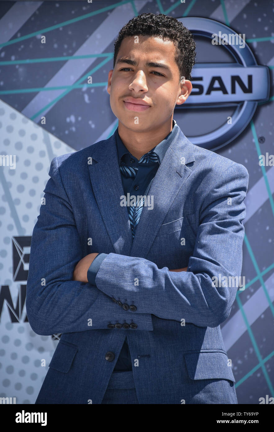 Actor Marcus Scribner attends the 16th annual BET Awards at Microsoft ...