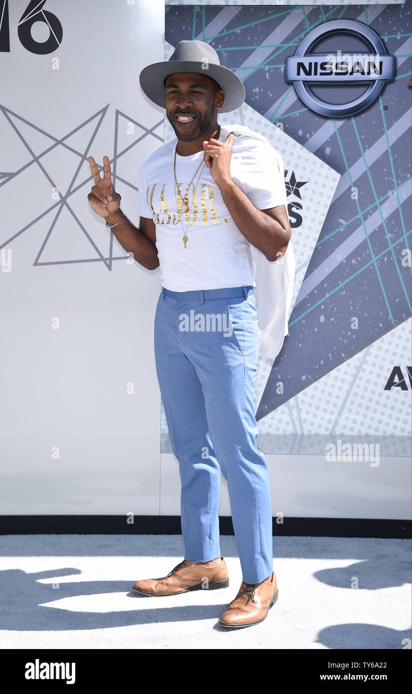 Recording artist MAJOR. attends the 16th annual BET Awards at Microsoft ...