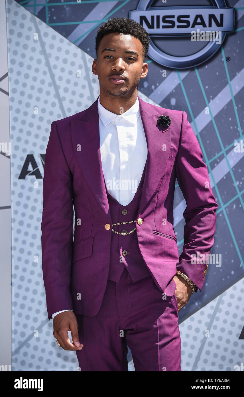 Actor Algee Smith attends the 16th annual BET Awards at Microsoft ...