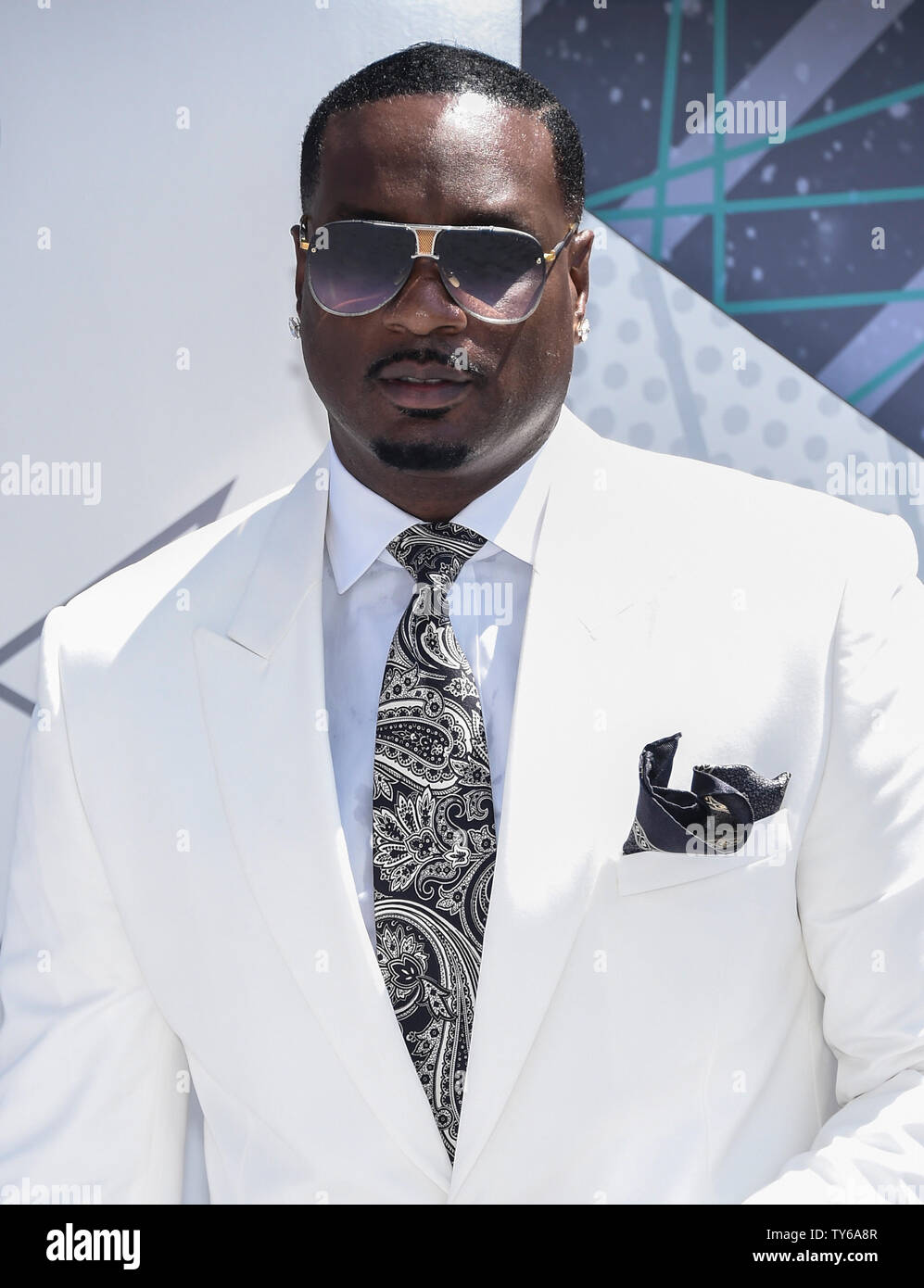 Producer Devyne Stephens attends the 16th annual BET Awards at ...