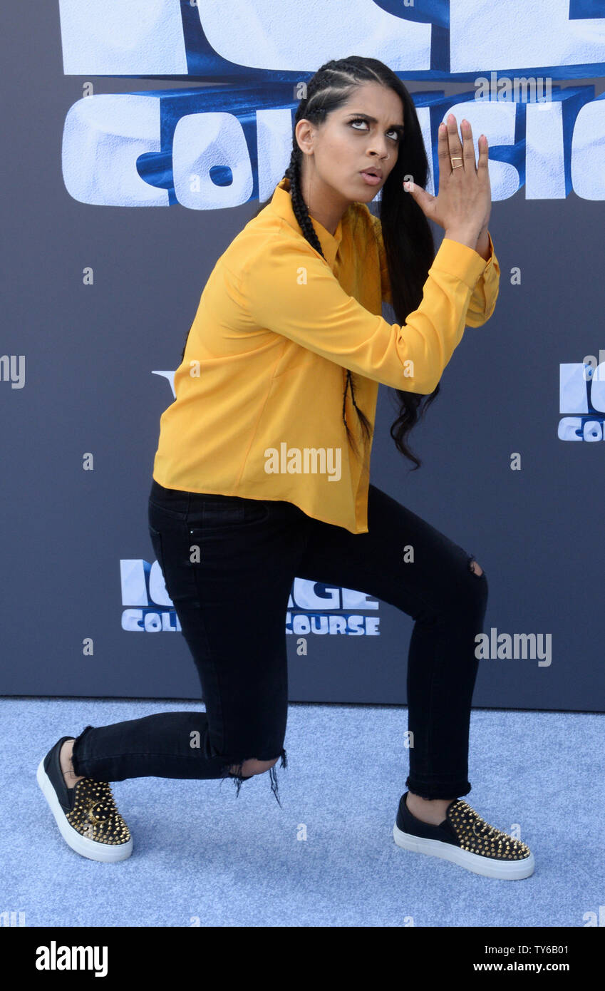 Cast member Lilly Singh, the voices of Misty and Bubbles in the ...