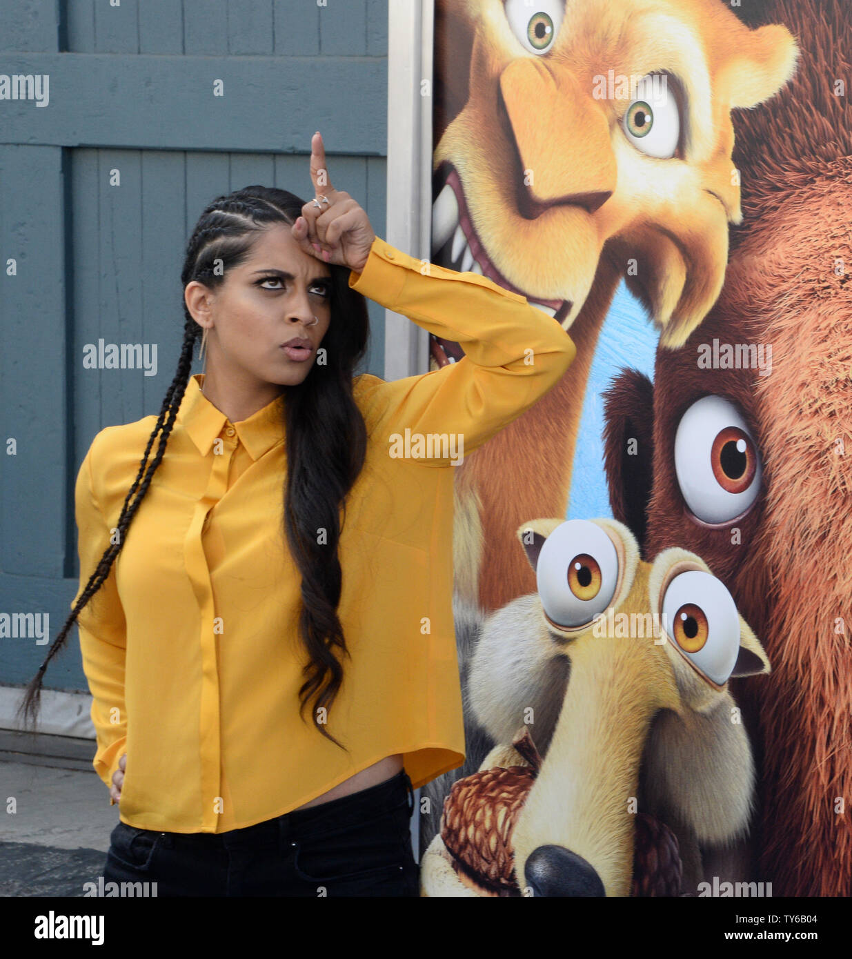 Cast member Lilly Singh, the voices of Misty and Bubbles in the ...