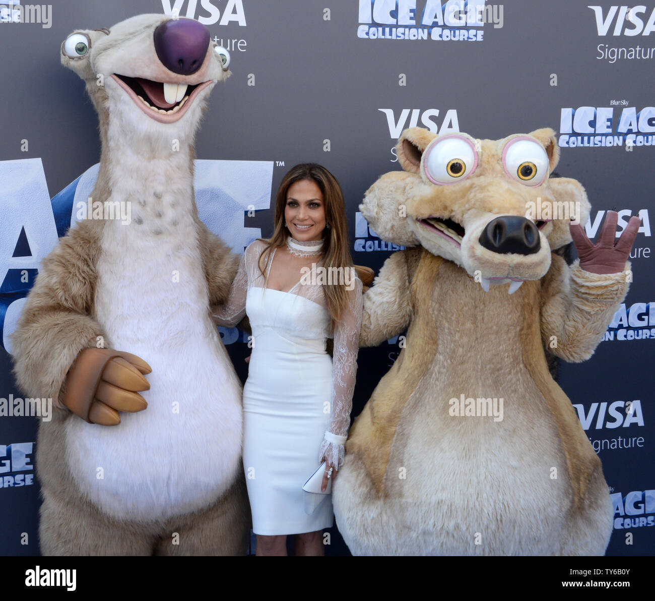 Cast member Jennifer Lopez, the voice of Shira in the animated motion ...
