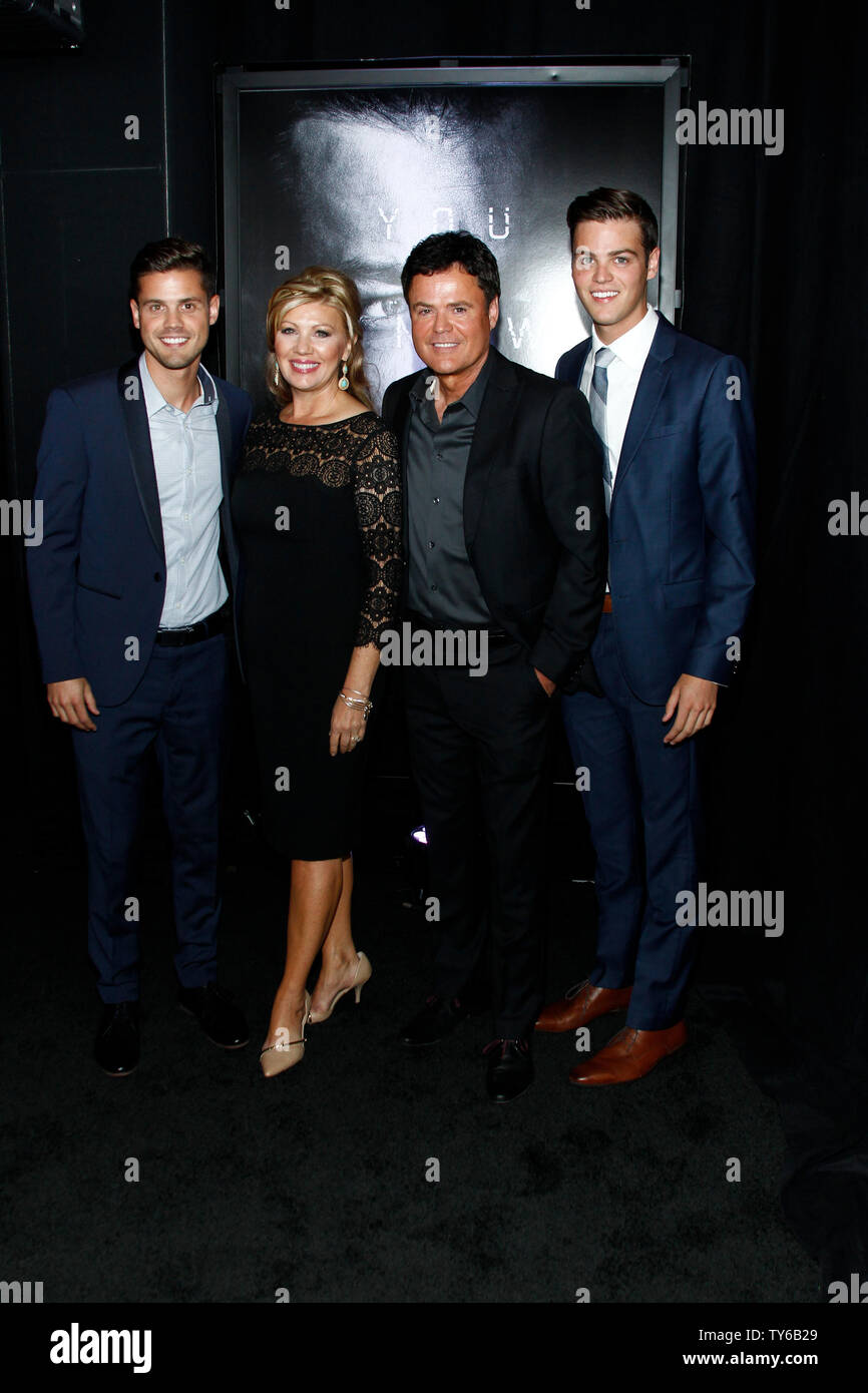 Chris Osmond, Debbie Osmond, Donny Osmond and Josh Osmond attend the ...