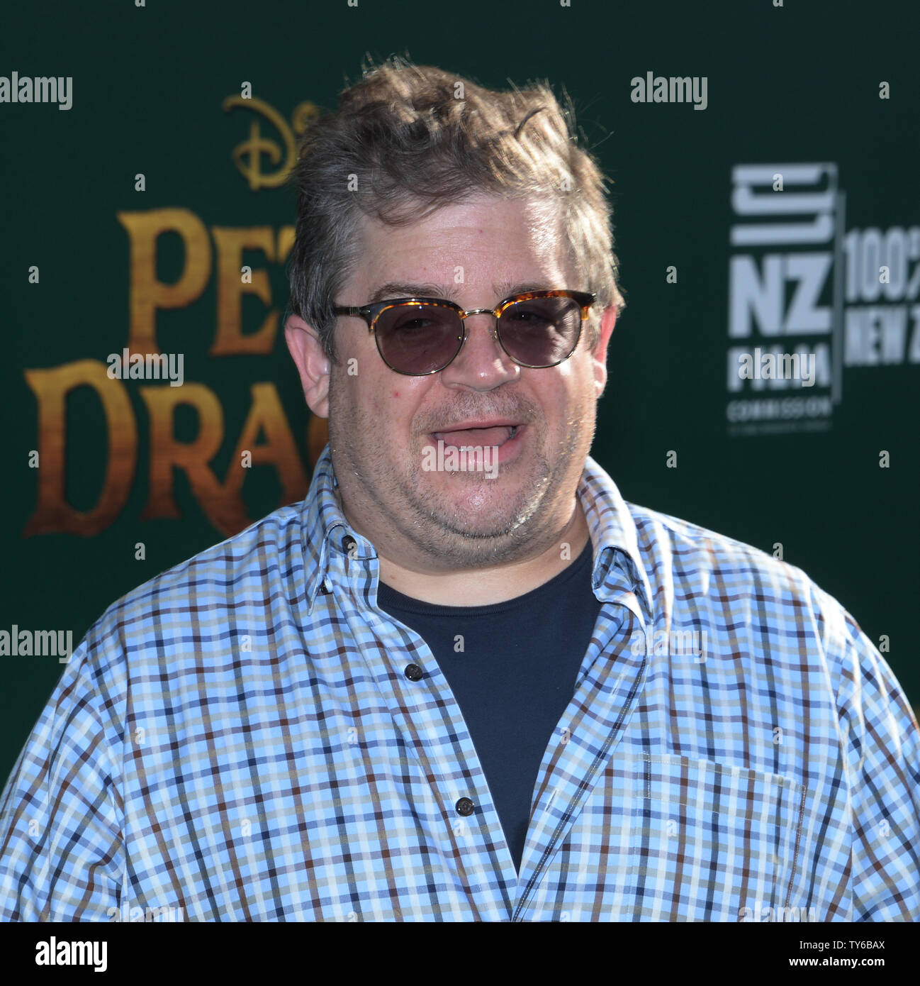 Actor Patton Oswalt attends the premiere of the motion picture fantasy ...