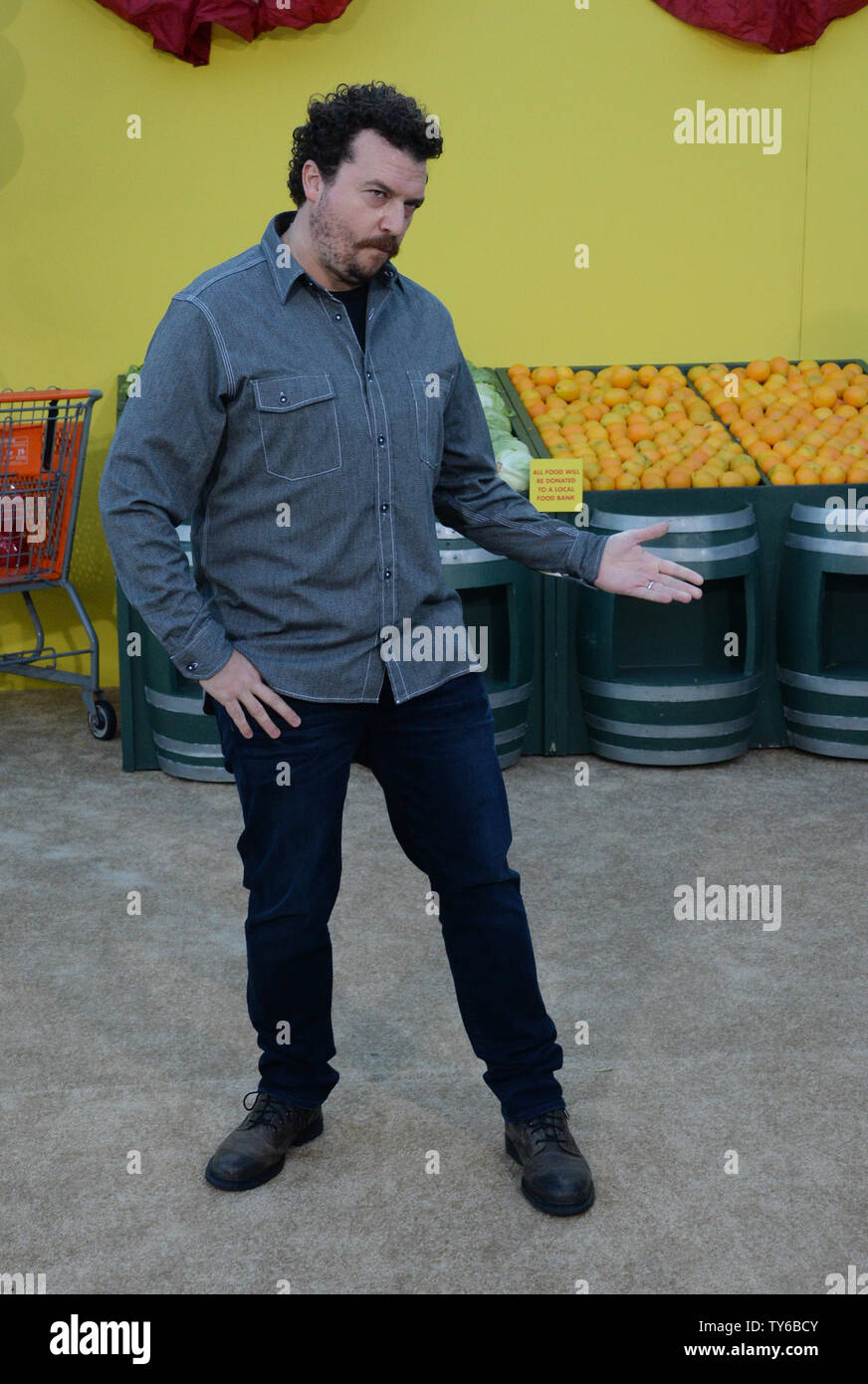 Cast member Danny McBride, the voice of Honey Mustard in the animated ...