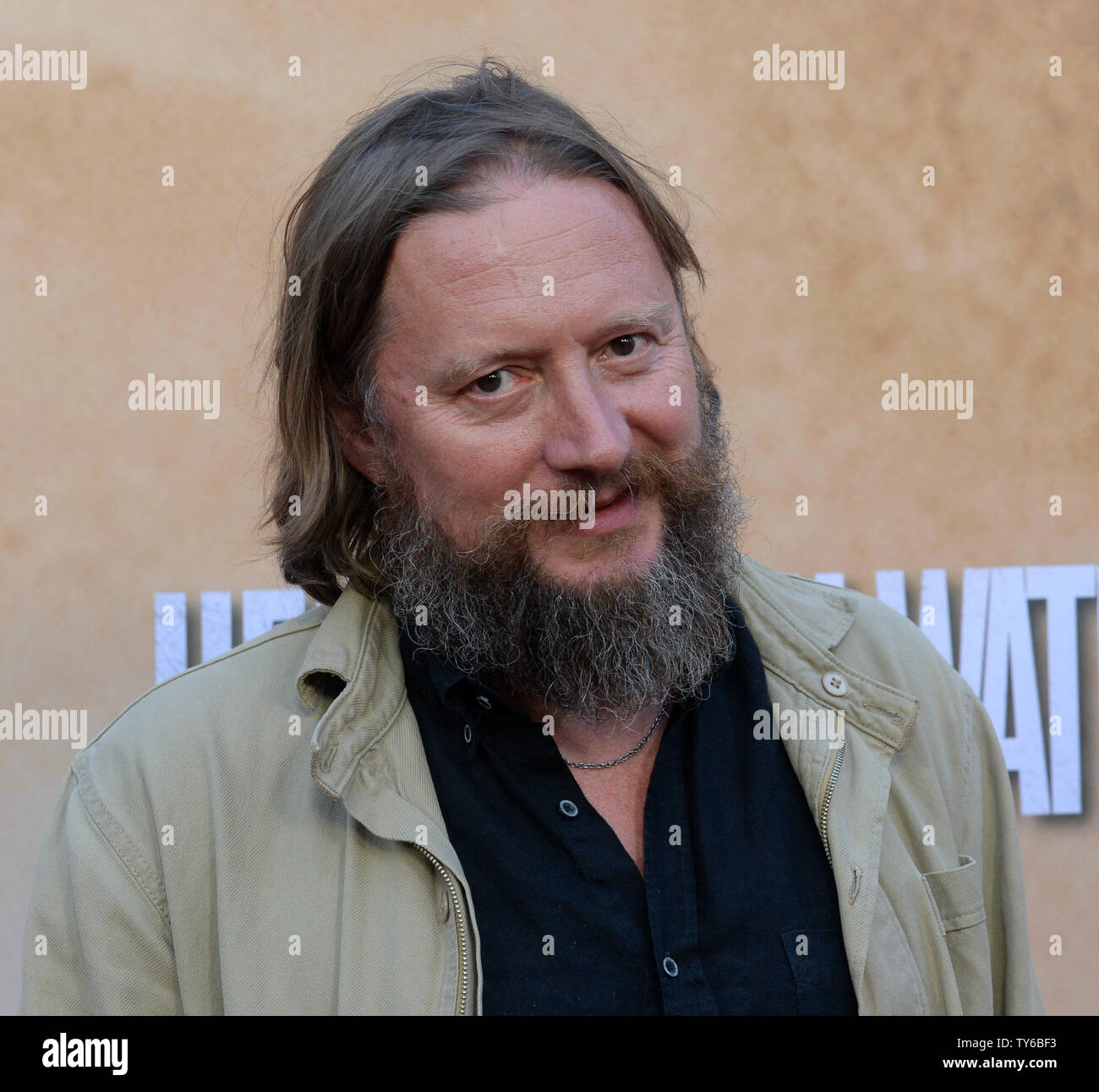Director David Mackenzie attends the premiere of the motion picture ...