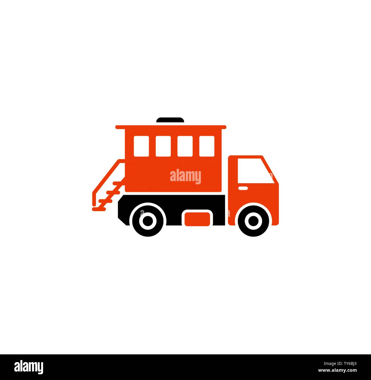 Heavy vehicle related icon on background for graphic and web design ...