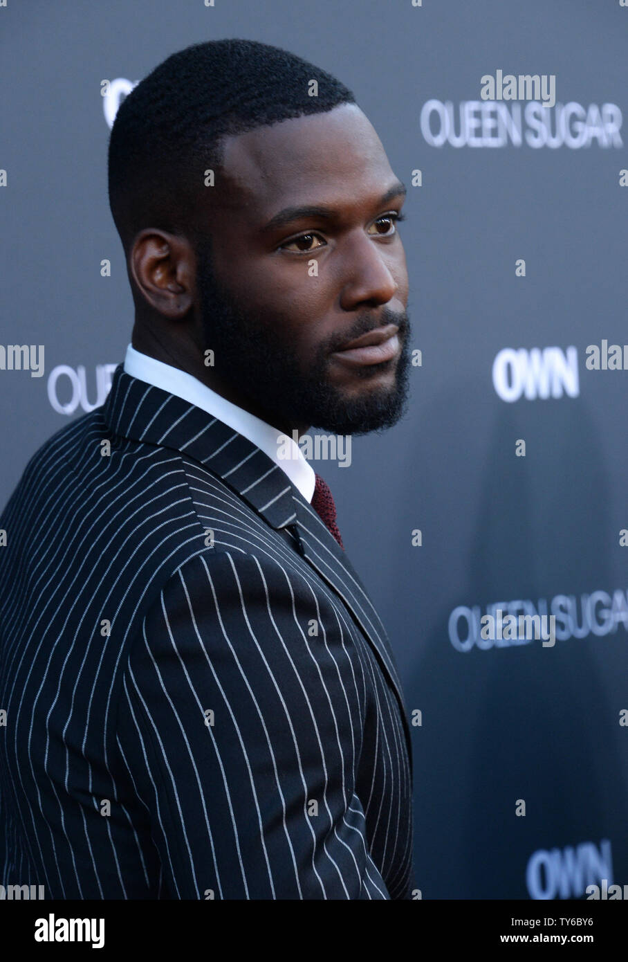 Cast member Kofi Siriboe attends the premiere of OWN's television drama ...