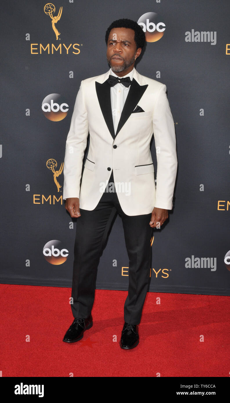 Actor Kevin Hanchard arrives for the 68th annual Primetime Emmy Awards ...