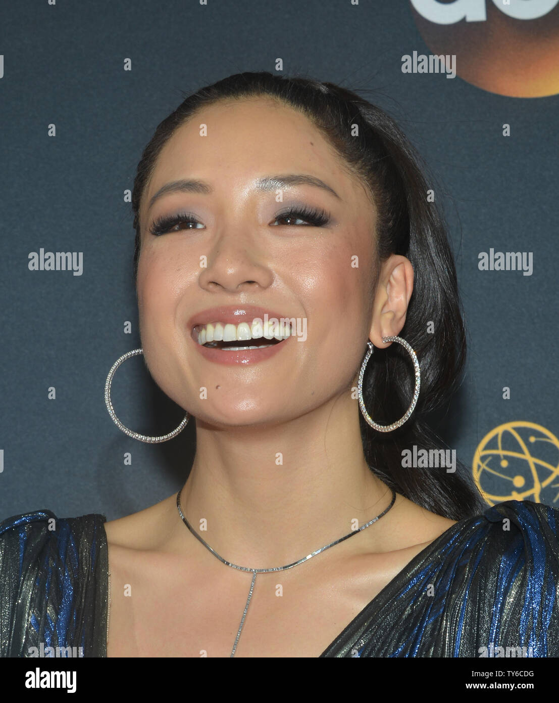 Actress Constance Wu arrives for the 68th annual Primetime Emmy Awards ...