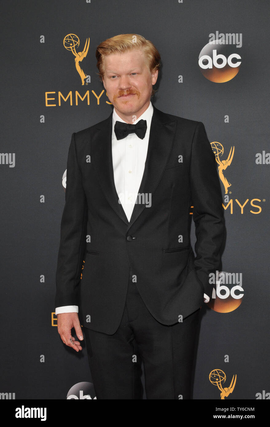 Actor Jesse Plemons arrives for the 68th annual Primetime Emmy Awards ...