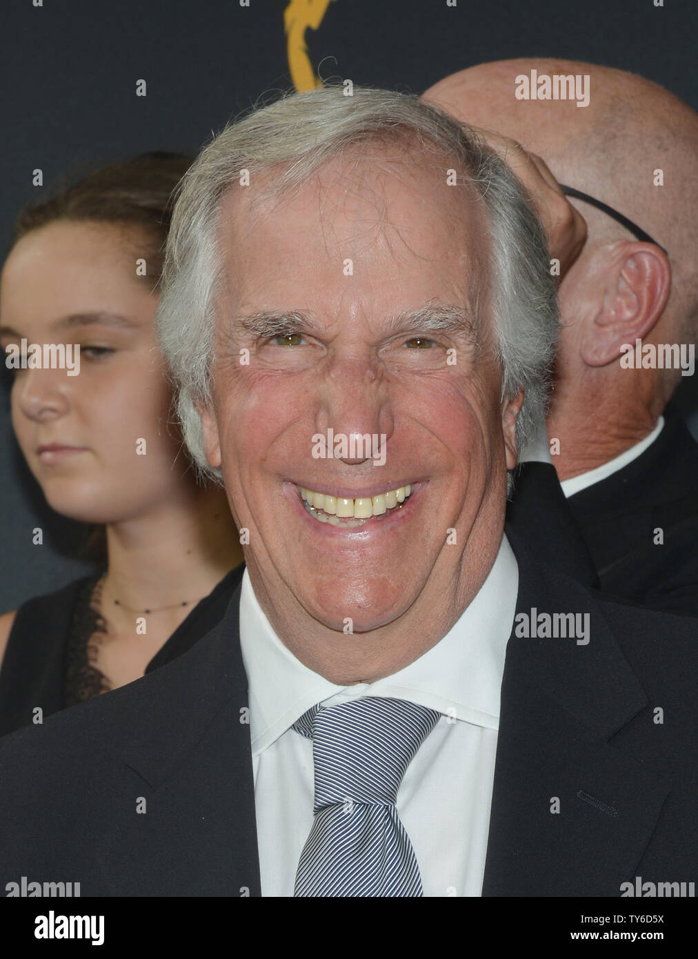 Actor Henry Winkler arrives for the 68th annual Primetime Emmy Awards ...