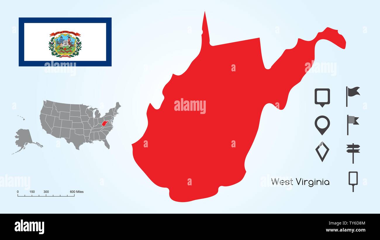 Western West Virginia Map